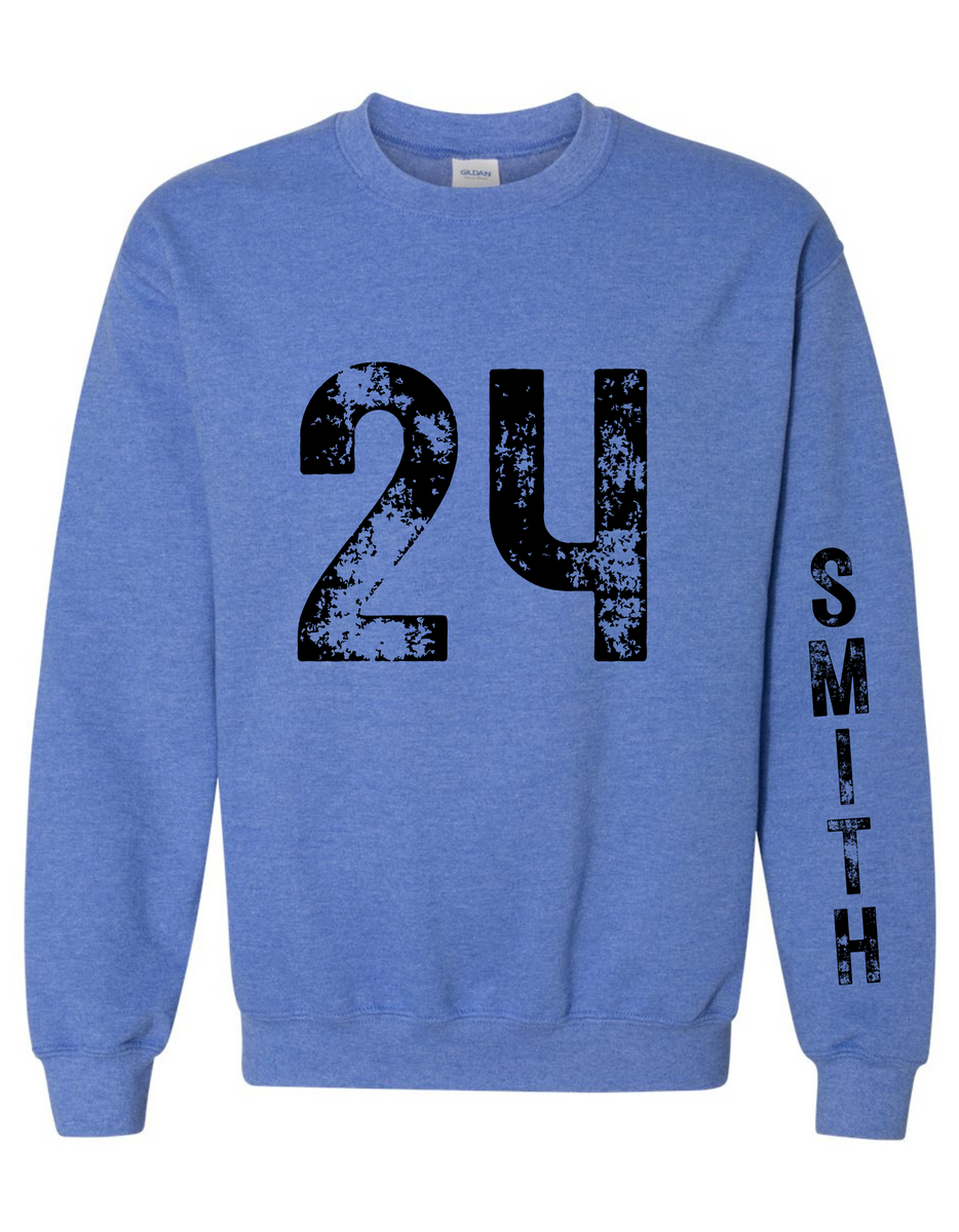 LARGE CUSTOM NUMBER CREW – Rae + Macall